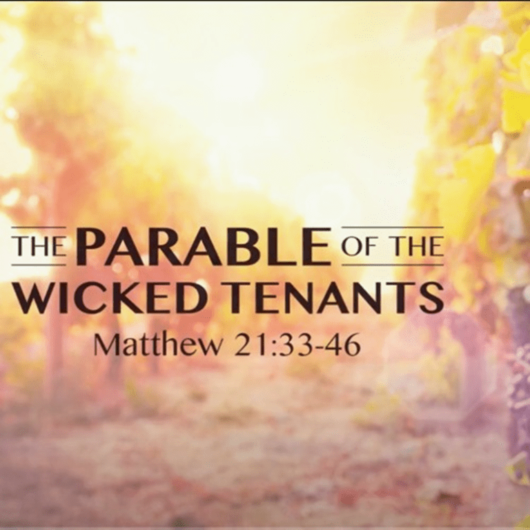 The Gospel of Matthew: The Parable of the Tenants. Part Three. – His ...