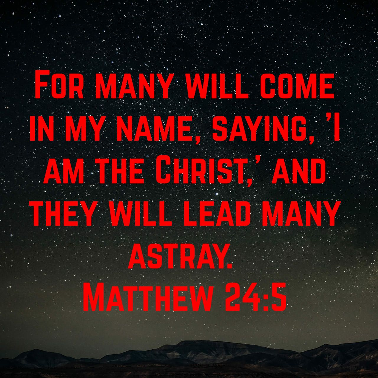The Gospel of Matthew: Many Will Come. – His Word Today