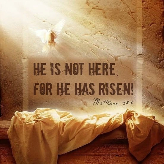 The Gospel of Matthew: He is Not Here; For He has Risen. – His Word Today