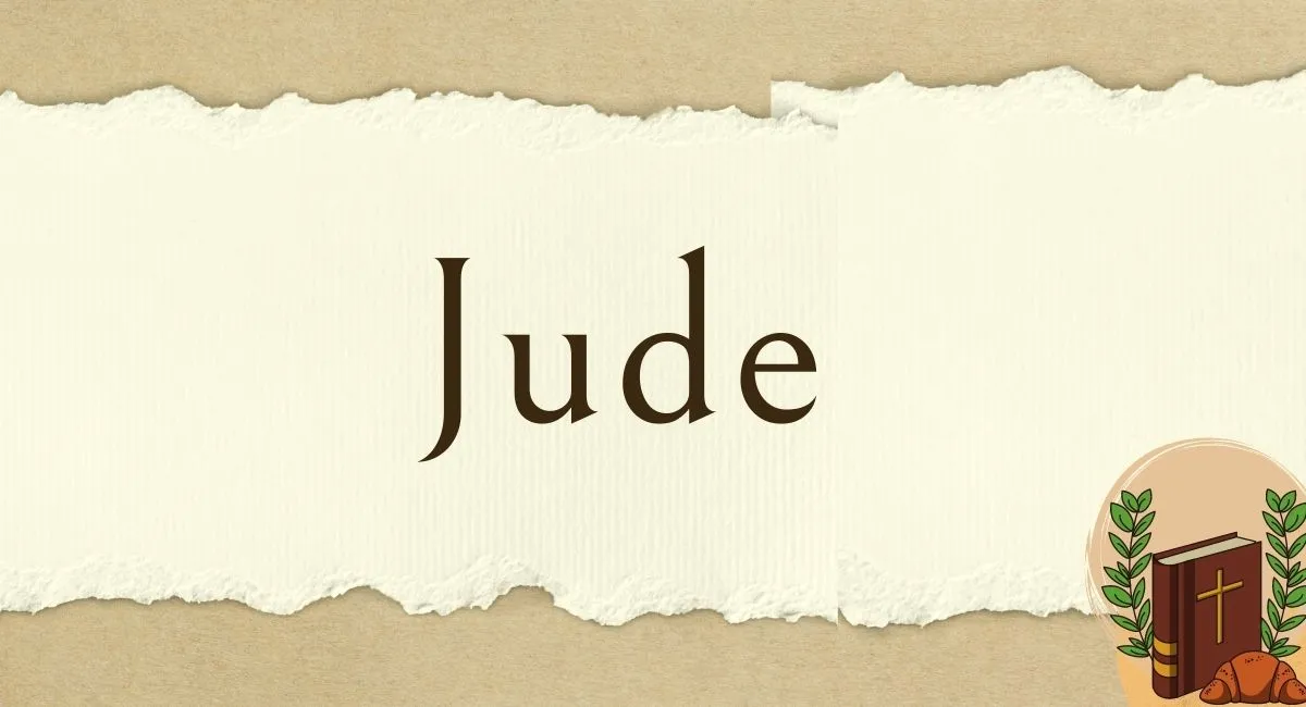 The Epistle of Jude. Introduction. – His Word Today